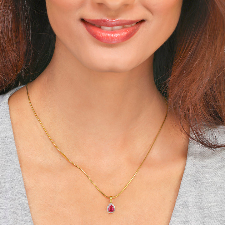 Buy Stunning Ruby Diamond Jewellery Online at Best Price